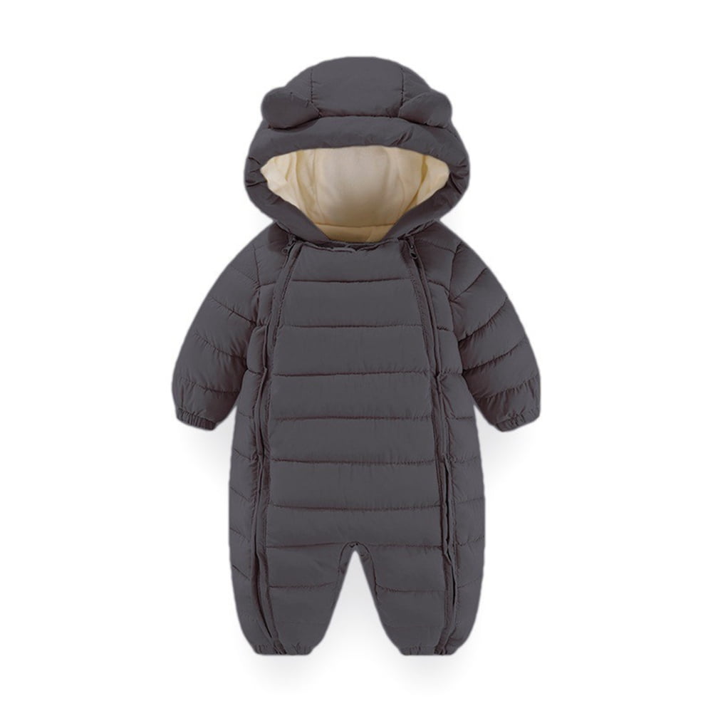 GYRATEDREAM Baby Boys Girls Snowsuit Infant Winter Clothes Newborn Hooded Jacket Jumpsuit Coat ...