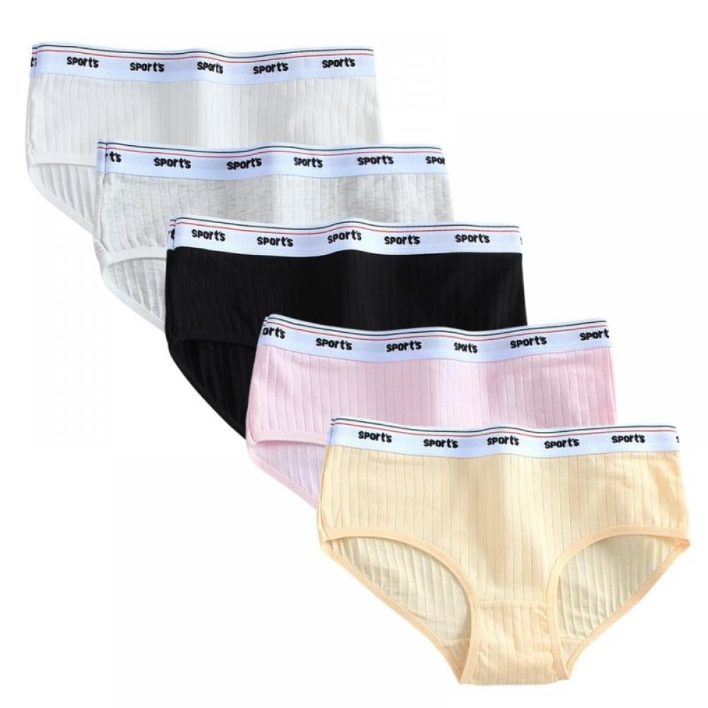 GYRATEDREAM Kids' Undies - Big Girls' Cotton Briefs Panties ...