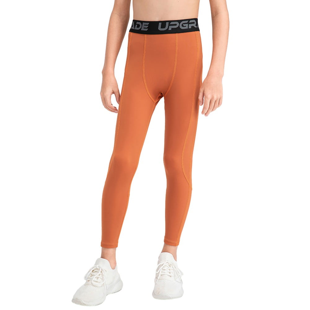 GYRATEDREAM Boys Compression Pants Soccer Baseball Pants Tights Quick ...