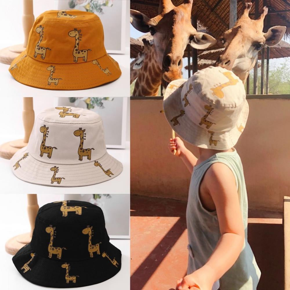 GYRATEDREAM Bucket Hat for Toddler Girls Boys Wide Brim Summer Sun Hat ...