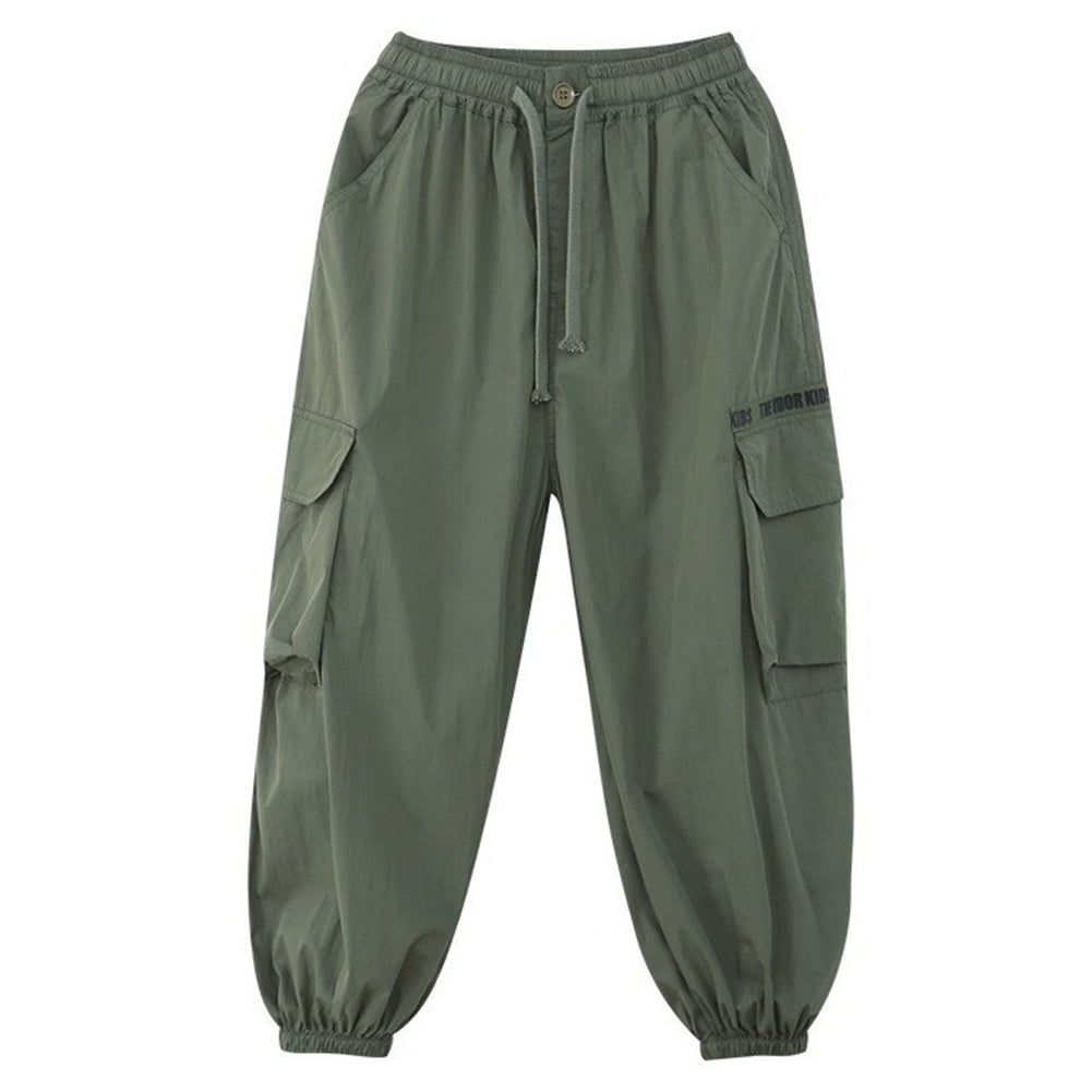 GYRATEDREAM Cargo Pants for Girls Cargo Jogger Pants Casual Girl's ...