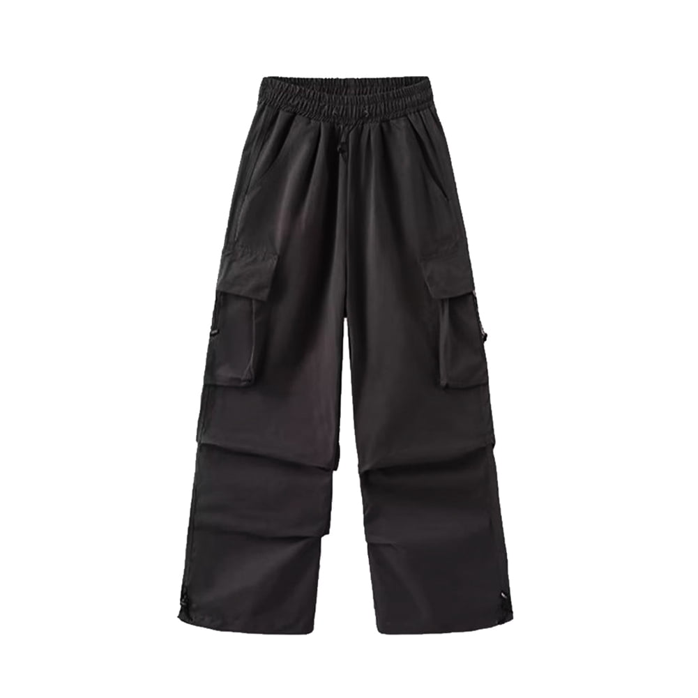 GYRATEDREAM Cargo Pants for Girls Wide Leg Casual Quick Dry Cargo Pants ...