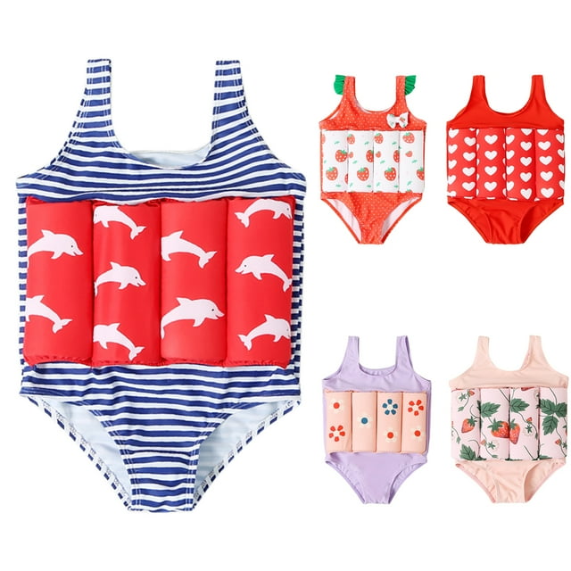 GYRATEDREAM Floating Buoyancy Swimsuits One Piece Float Suit Swimwear ...