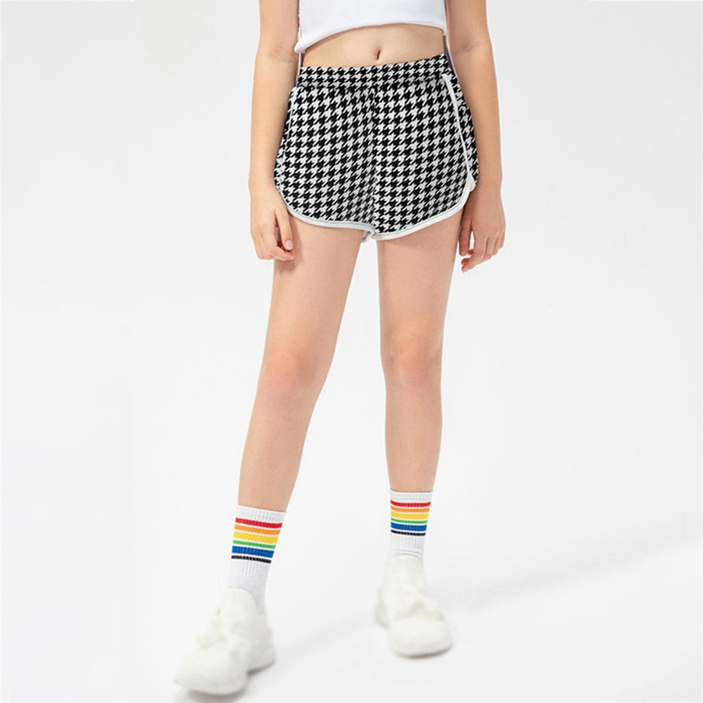 GYRATEDREAM Girls Athletic Shorts Kids Casual Short with Pockets Girls ...