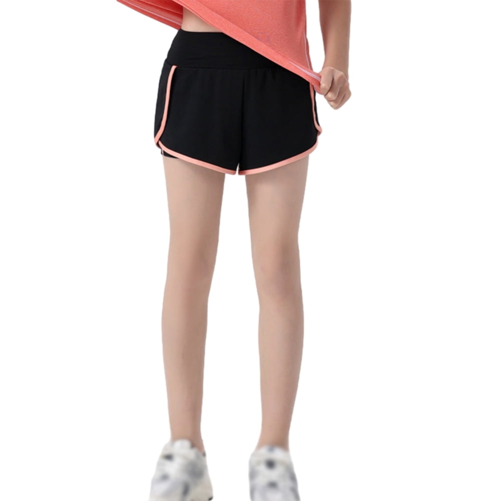 GYRATEDREAM Girls Athletic Shorts Kids Summer Quick Dry Running Soccer ...