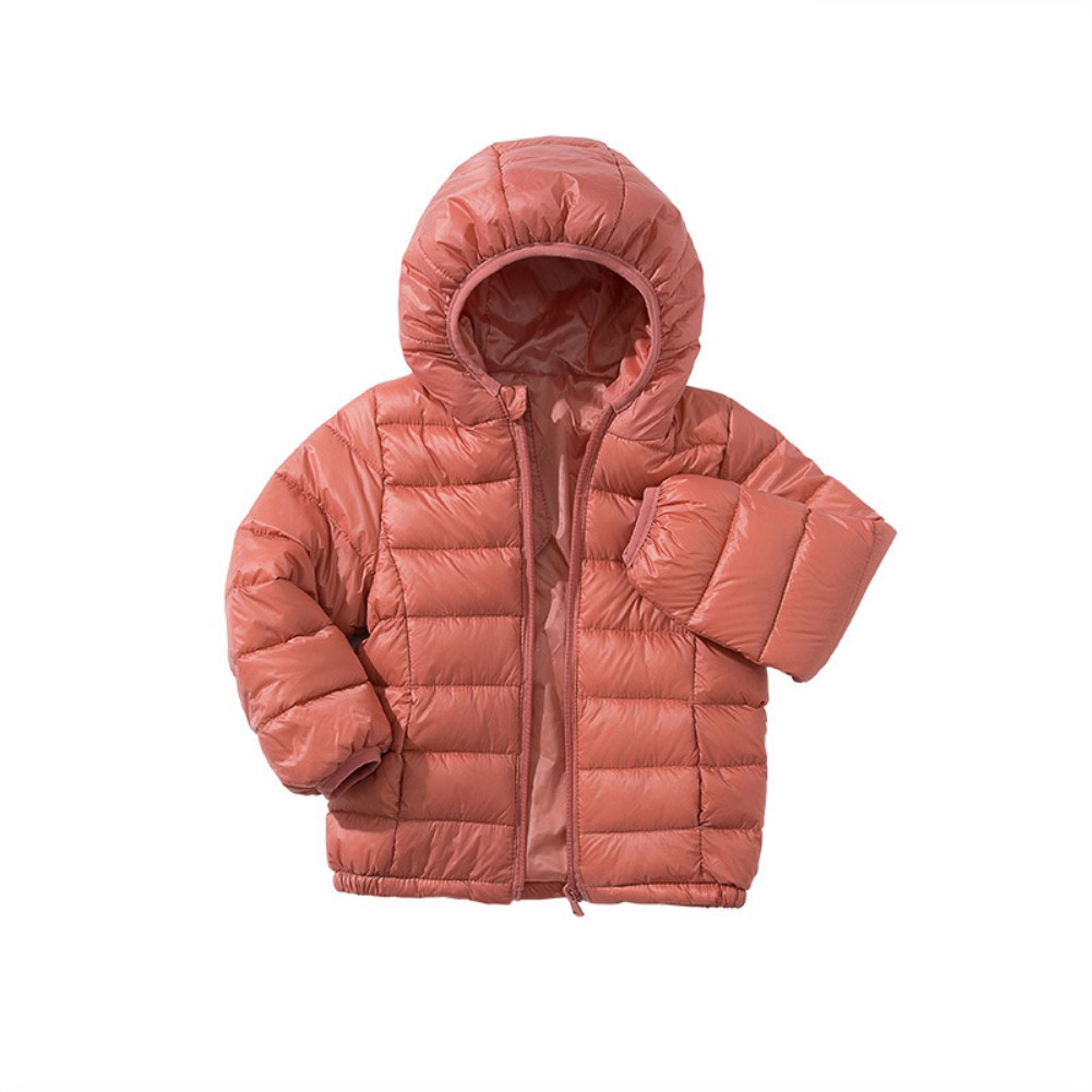 GYRATEDREAM Girls Boys Winter Puffer Fake Down Jacket Kids Lightweight Packable Hooded Warm Coat ...