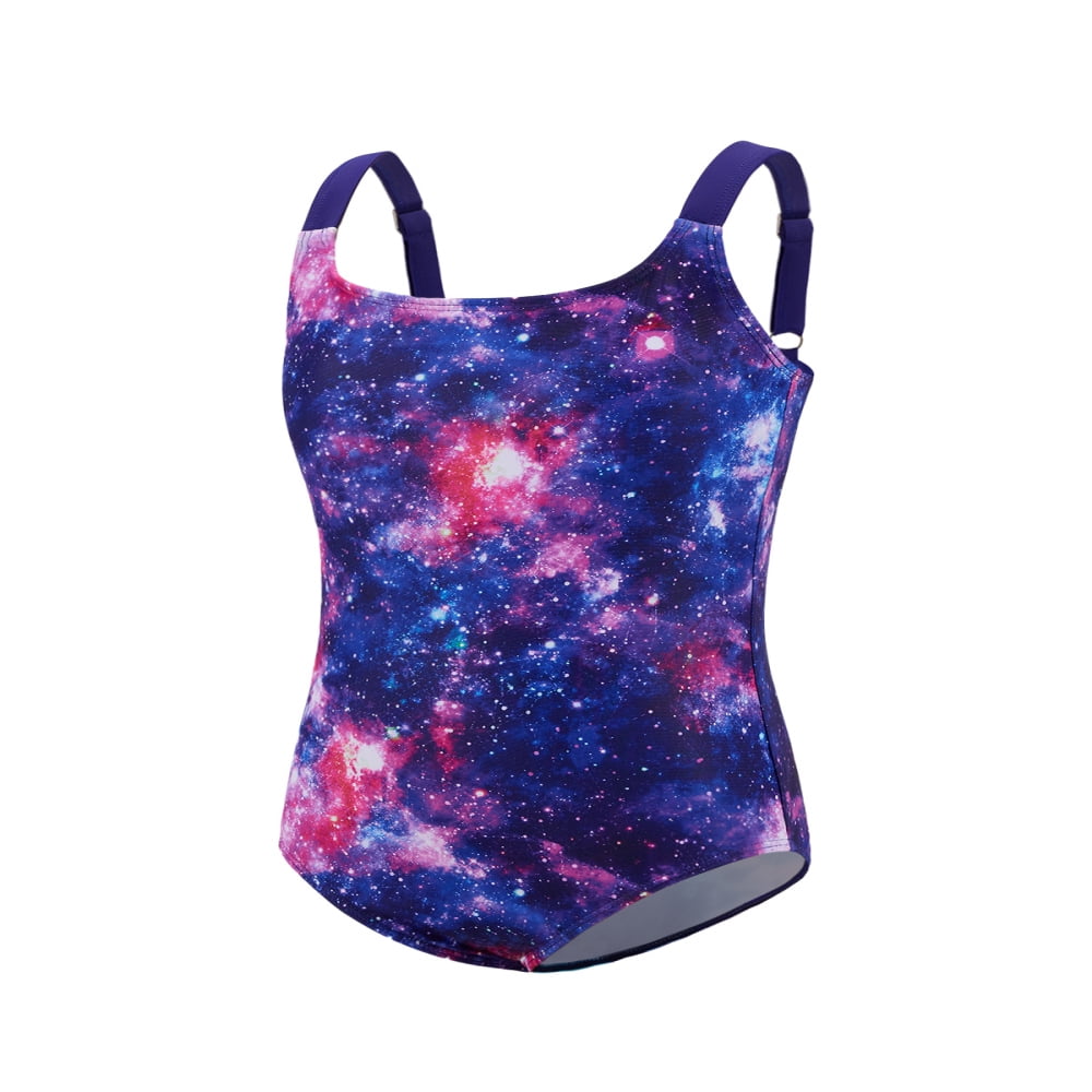 GYRATEDREAM Girls One Piece Swimsuits Summer UPF 50+ Quick Dry Beach ...