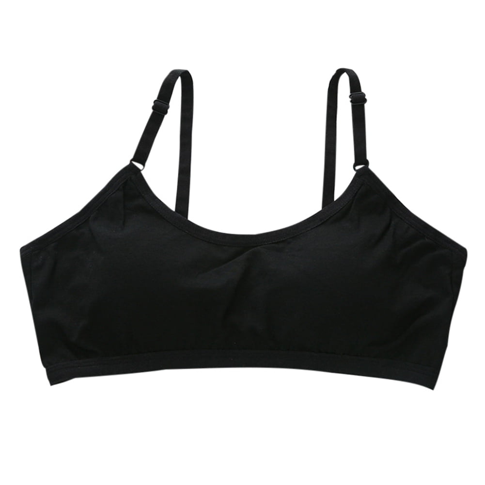 GYRATEDREAM Girls Seamless Training Padded Bras Adjustable Straps ...