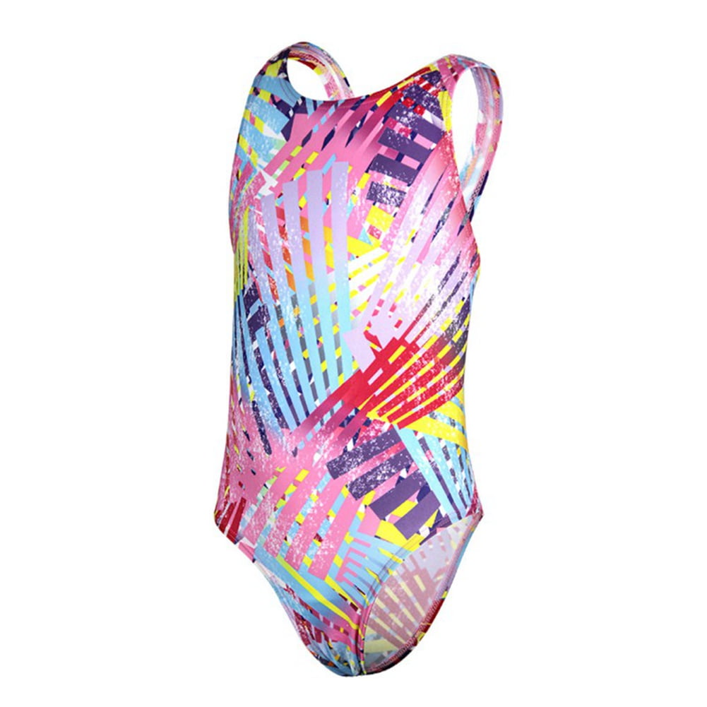 GYRATEDREAM Girls Swimsuits One Piece Swimsuits Variety of Print Beach ...