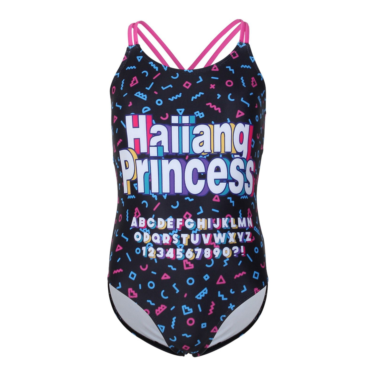 GYRATEDREAM Girls Swimsuits Sport Athletic One Piece Swimsuit Bathing ...