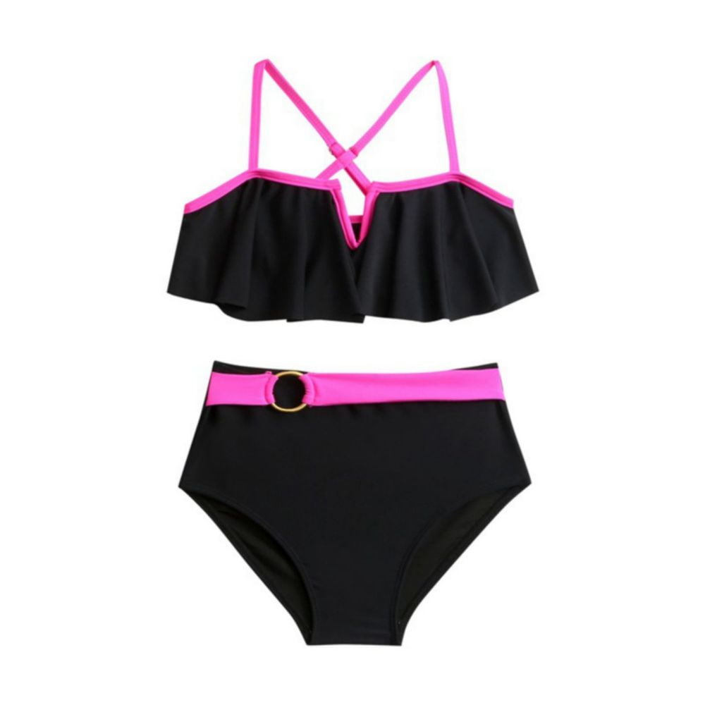 GYRATEDREAM Girls Swimsuits Two Piece swimsuit Tankini Set 2 Piece ...