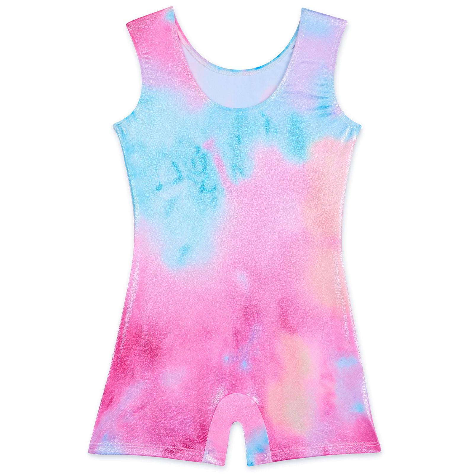 URMAGIC Tie-Dye Gymnastics Leotard for Girls Toddler Kid Dance Unitards ...