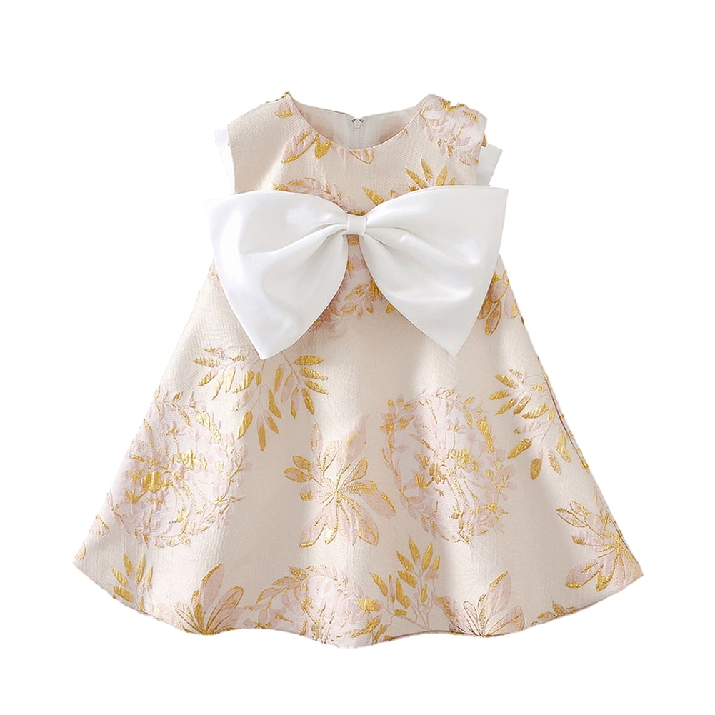 GYRATEDREAM Infant Toddler Girls Birthday Party Dress Baby Embroidered ...