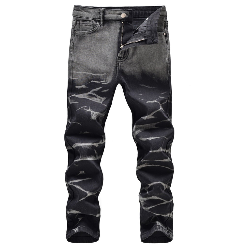 GYRATEDREAM Kid Boys Ripped Destroyed Straight Leg Jeans Children ...