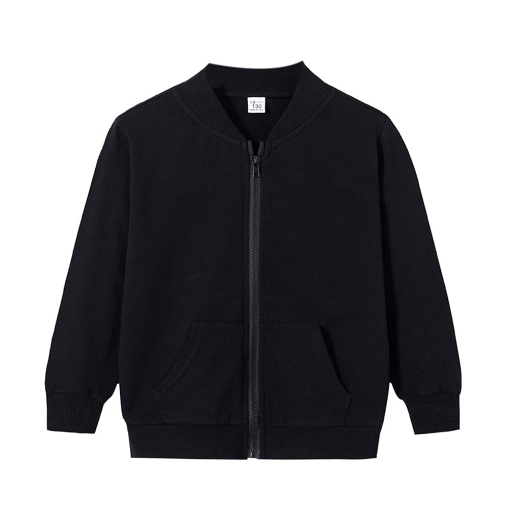 GYRATEDREAM Kids Baseball Jacket School Varsity Uniform Casual ...