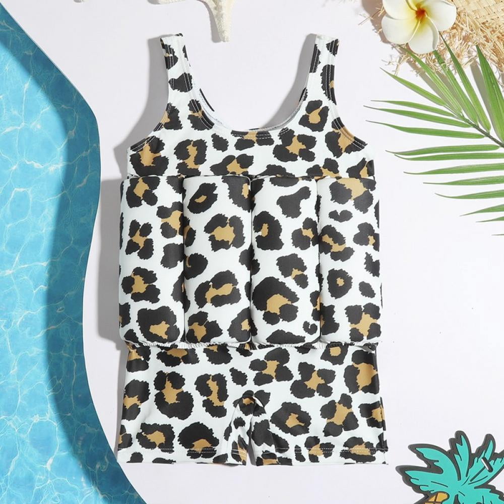 GYRATEDREAM Kids Float Swimsuit Buoyancy Sticks for Baby Girls One ...