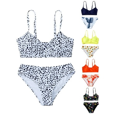 GYRATEDREAM Big Girls 2Pcs Swimwear Kids Bikini Beach Sets Summer ...