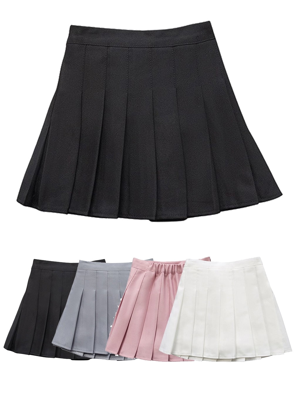 GYRATEDREAM Toddler School Skirt: Kids Girls A-Line Pleated Uniform ...