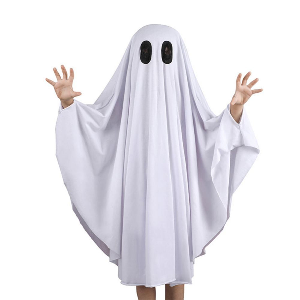 GYRATEDREAM Kids Halloween Ghost Cloak Girls Boys Ghost Cosplay Outfit ...