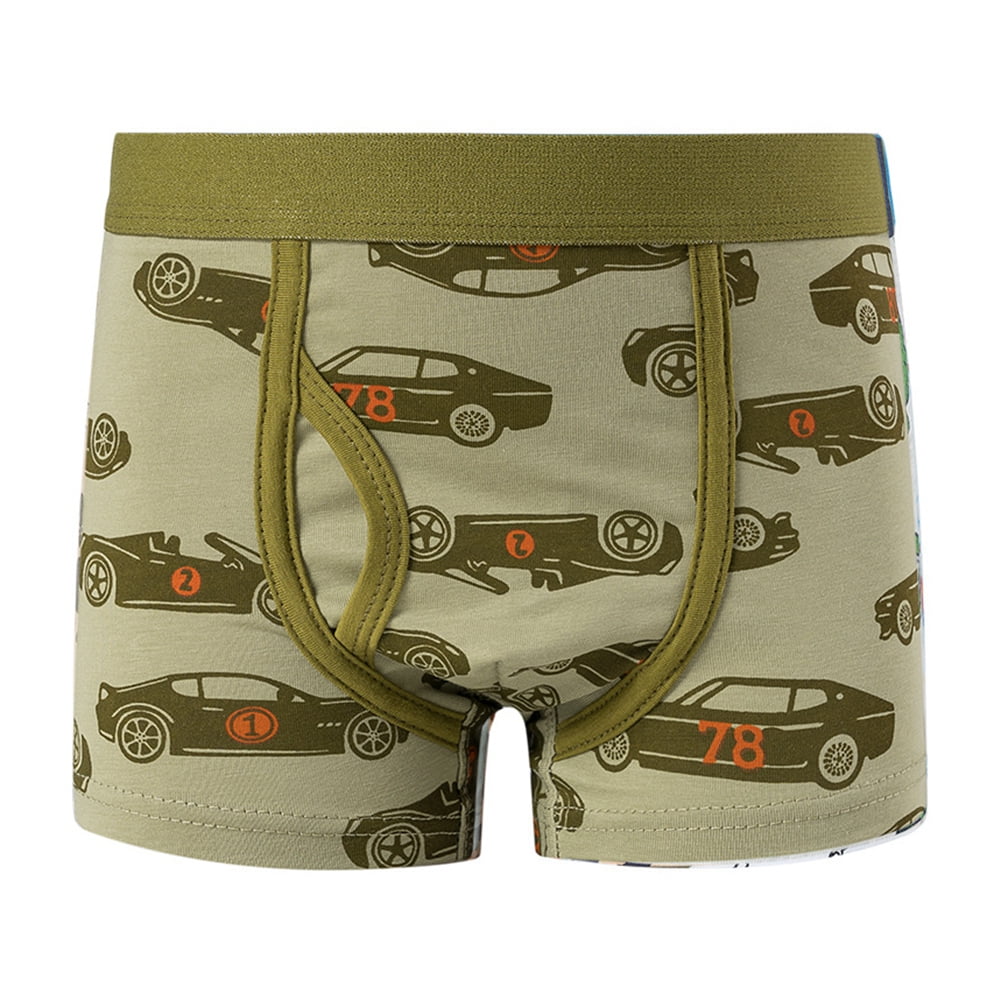 GYRATEDREAM Kids Little Boys Boxer Briefs Tagless Toddler Cartoon Print ...