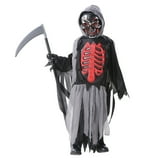 GYRATEDREAM Kids Skeleton Costume One Piece Skeleton Jumpsuit Halloween ...