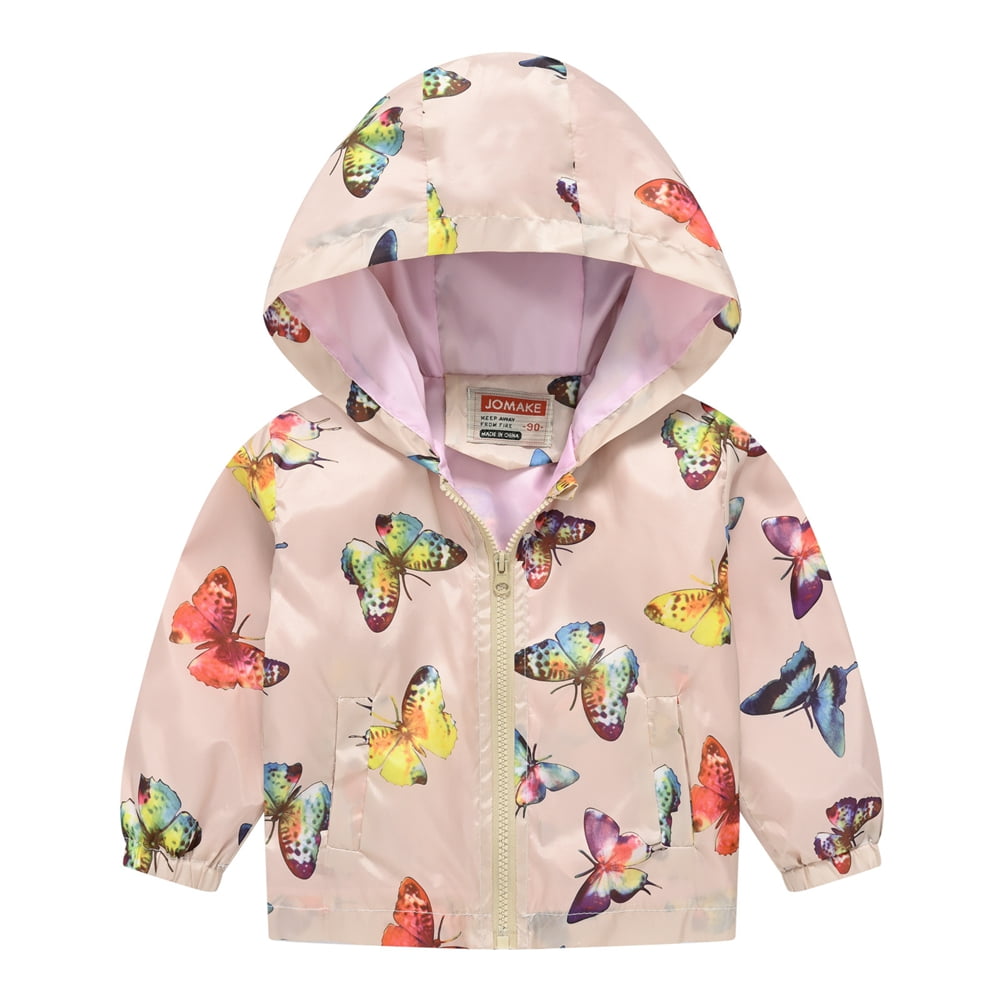 GYRATEDREAM Kids Toddler Girls Cartoon Spring Fall Outerwear ...