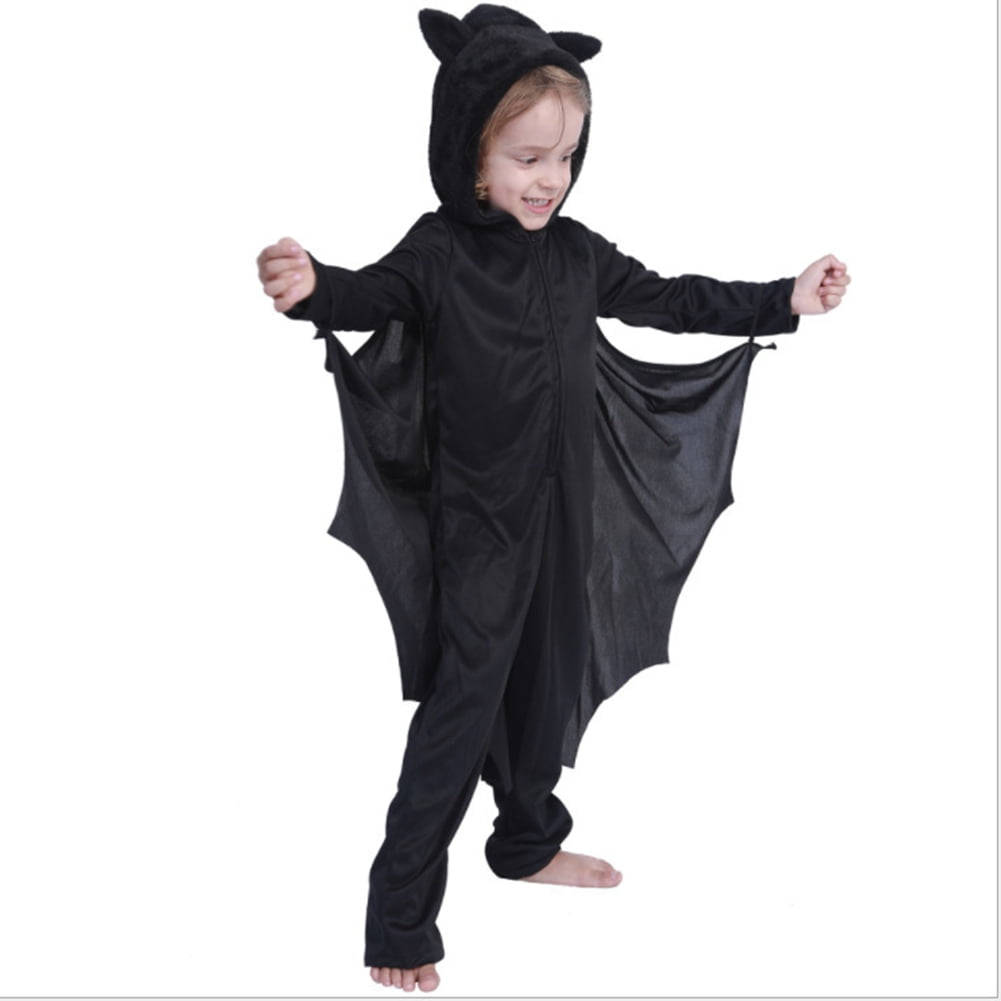 GYRATEDREAM Kids Unisex Vampire Bat Costume, Halloween Jumpsuit Cosplay ...