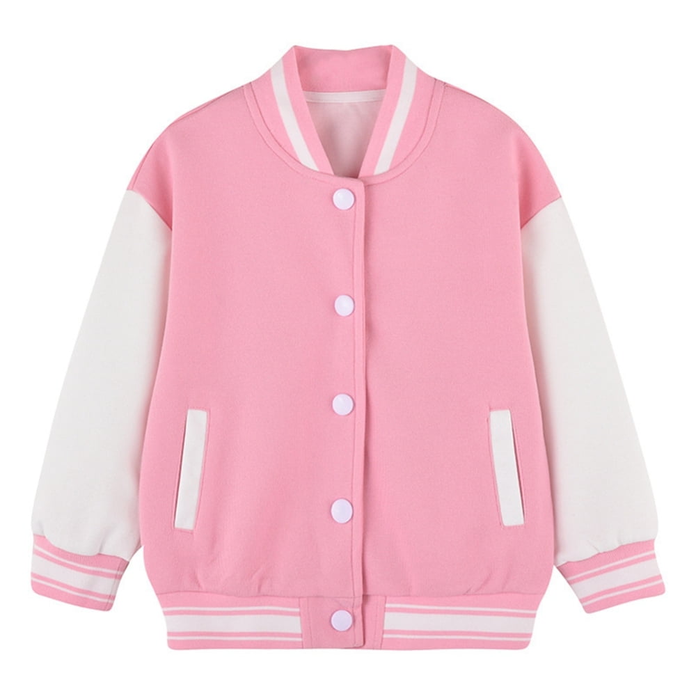 GYRATEDREAM Kids Varsity Jacket Boys Girls Baseball Jacket Sports ...
