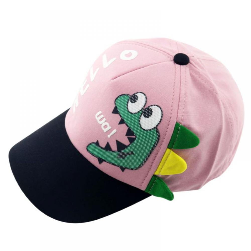 GYRATEDREAM Little Boys Baseball Cap Toddler Sun Cap Dinosaur Sun Hat Kids Summer Cap for 3-8 ...