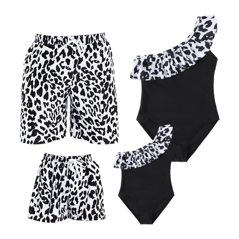GYRATEDREAM Mommy and Me Swimsuits Family Matching Swimsuits Women One ...