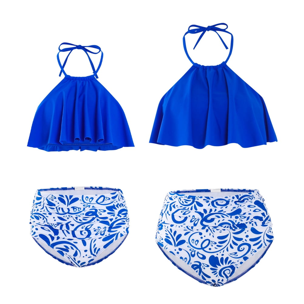 GYRATEDREAM Mommy and Me Swimsuits Two Pieces Bikini Set Family ...