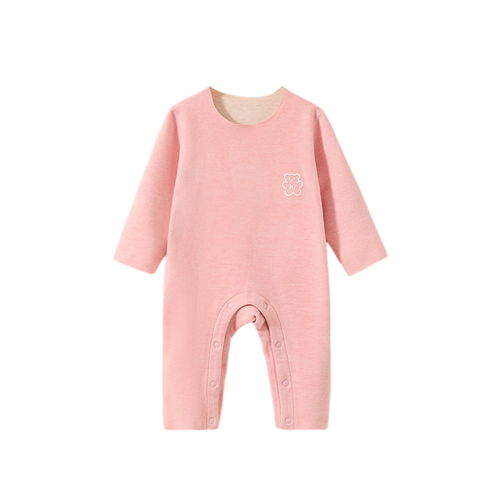 GYRATEDREAM Newborn Baby Footless Rompers Pajamas Boys Girls Warm Long ...