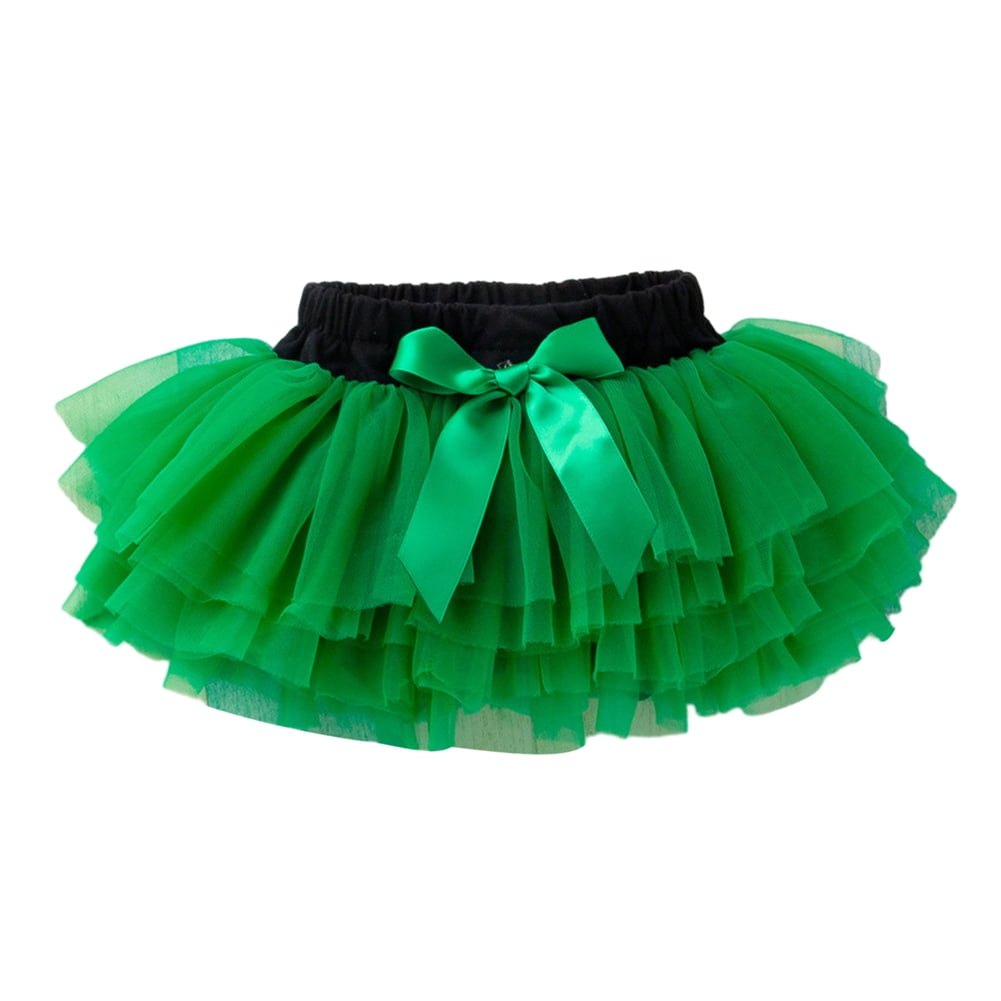 GYRATEDREAM Newborn Infant Girls Soft Fluffy Mesh Tutu Skirt with ...