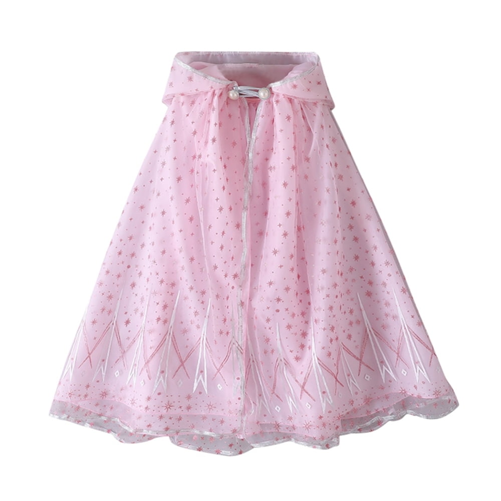 GYRATEDREAM Princess Cape Cloaks for Little Girls Sparkling Sequins ...