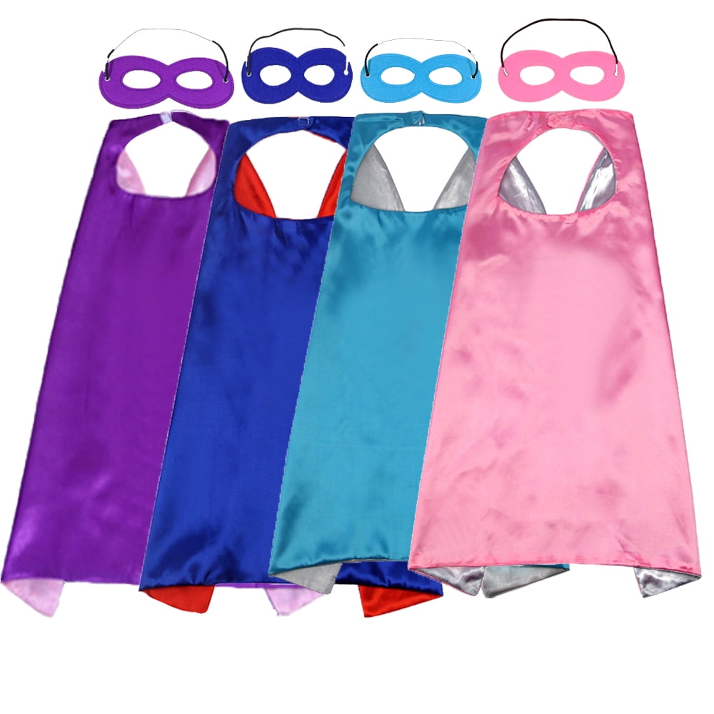 GYRATEDREAM Super Hero Capes and Masks for Kids Superhero Party Capes ...