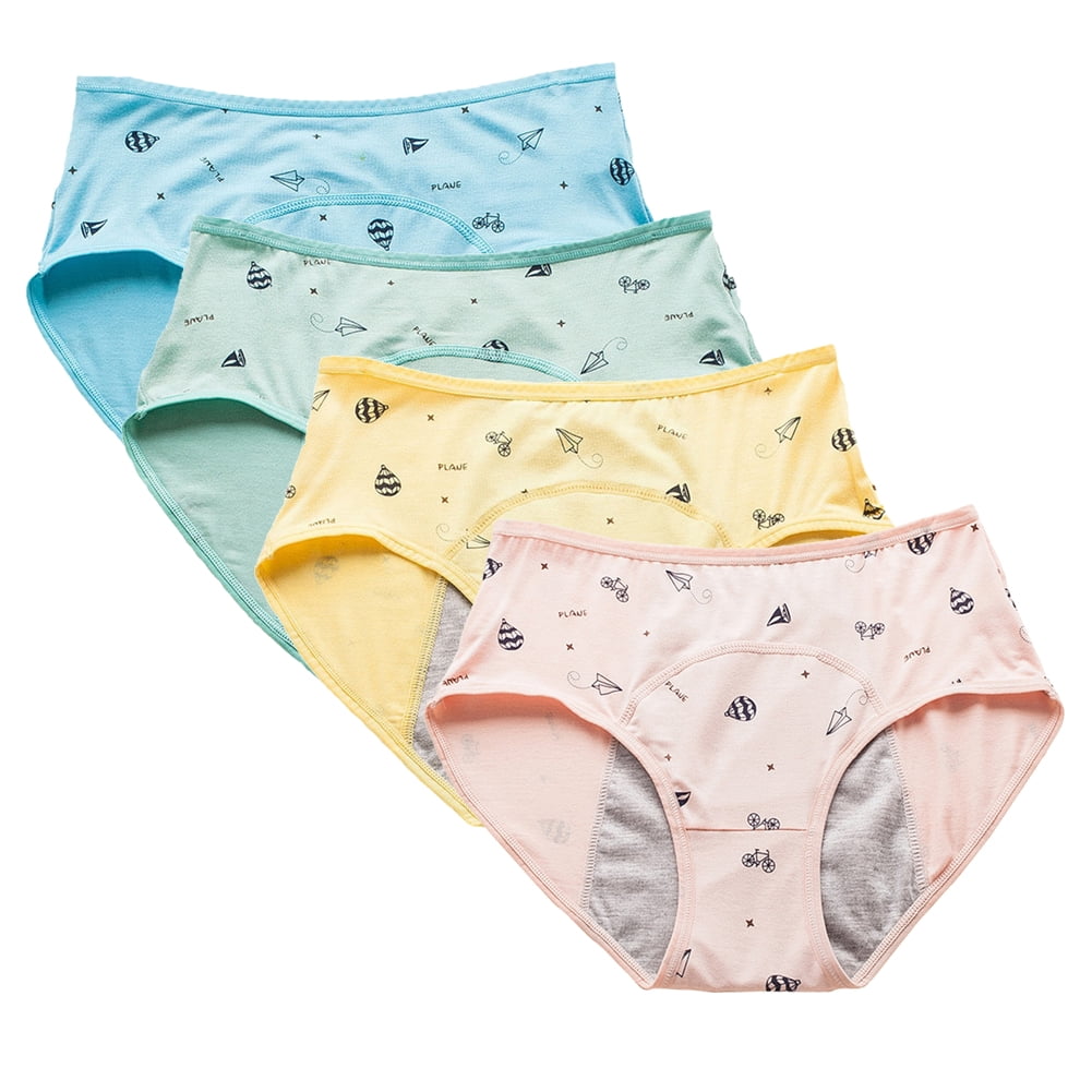 GYRATEDREAM Teen Girls Period Underwear Menstrual Period Panties Leak ...