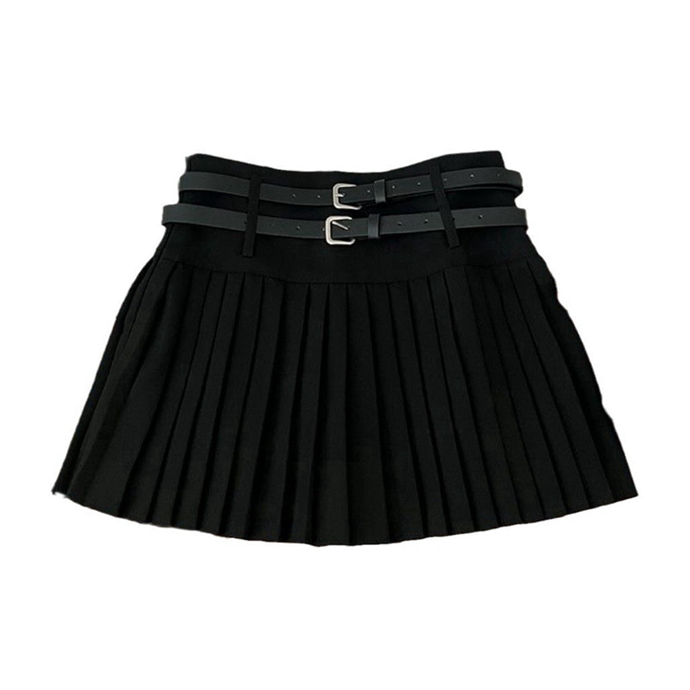 GYRATEDREAM 2-14Y Girls High Waist Pleated Skirt Toddler Baby A-Line ...