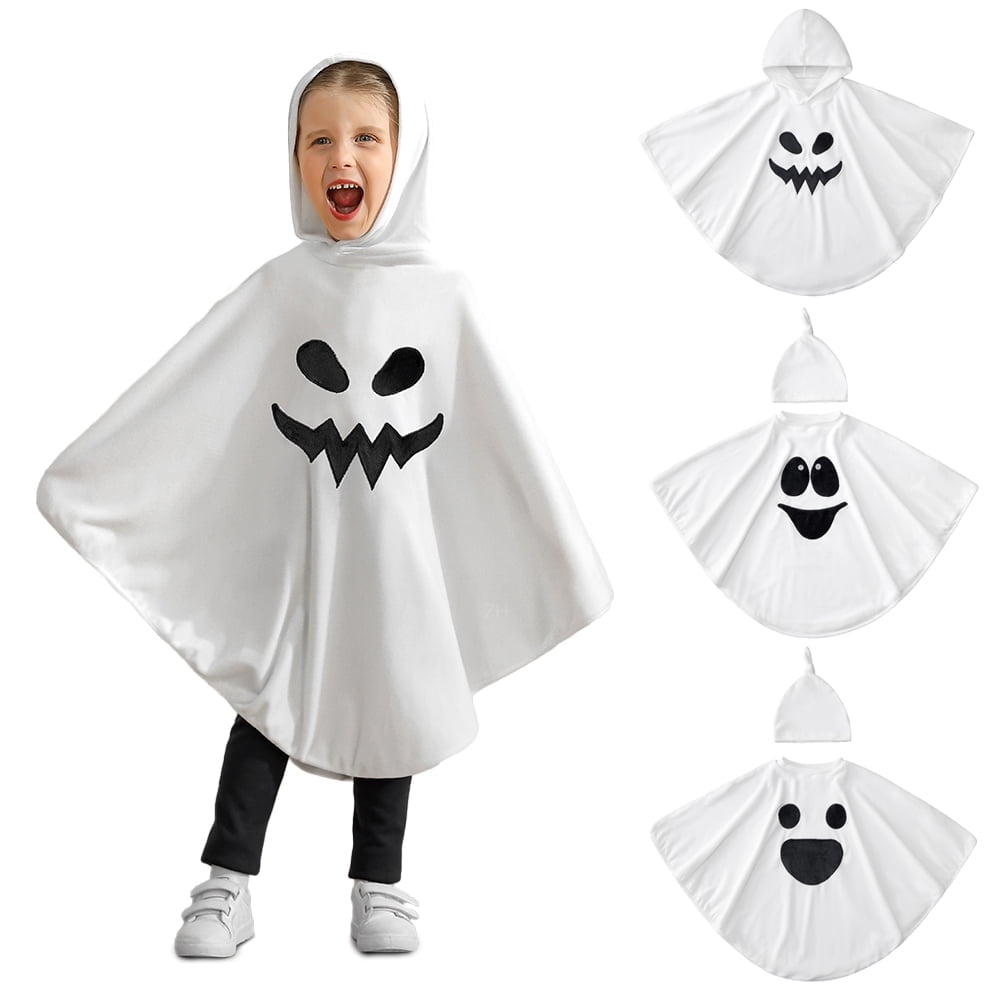 GYRATEDREAM Unisex Toddler Kids Halloween Ghost Costume Set, Hooded ...