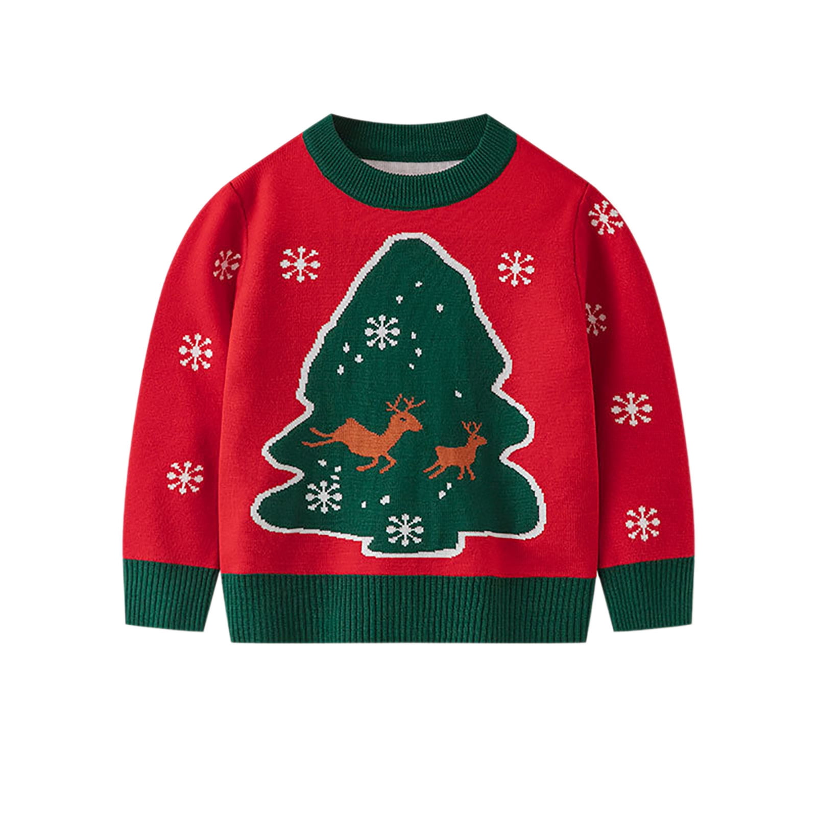 GYRATEDREAM Toddler Boys Long Sleeve Pullover Sweaters Ugly Christmas ...