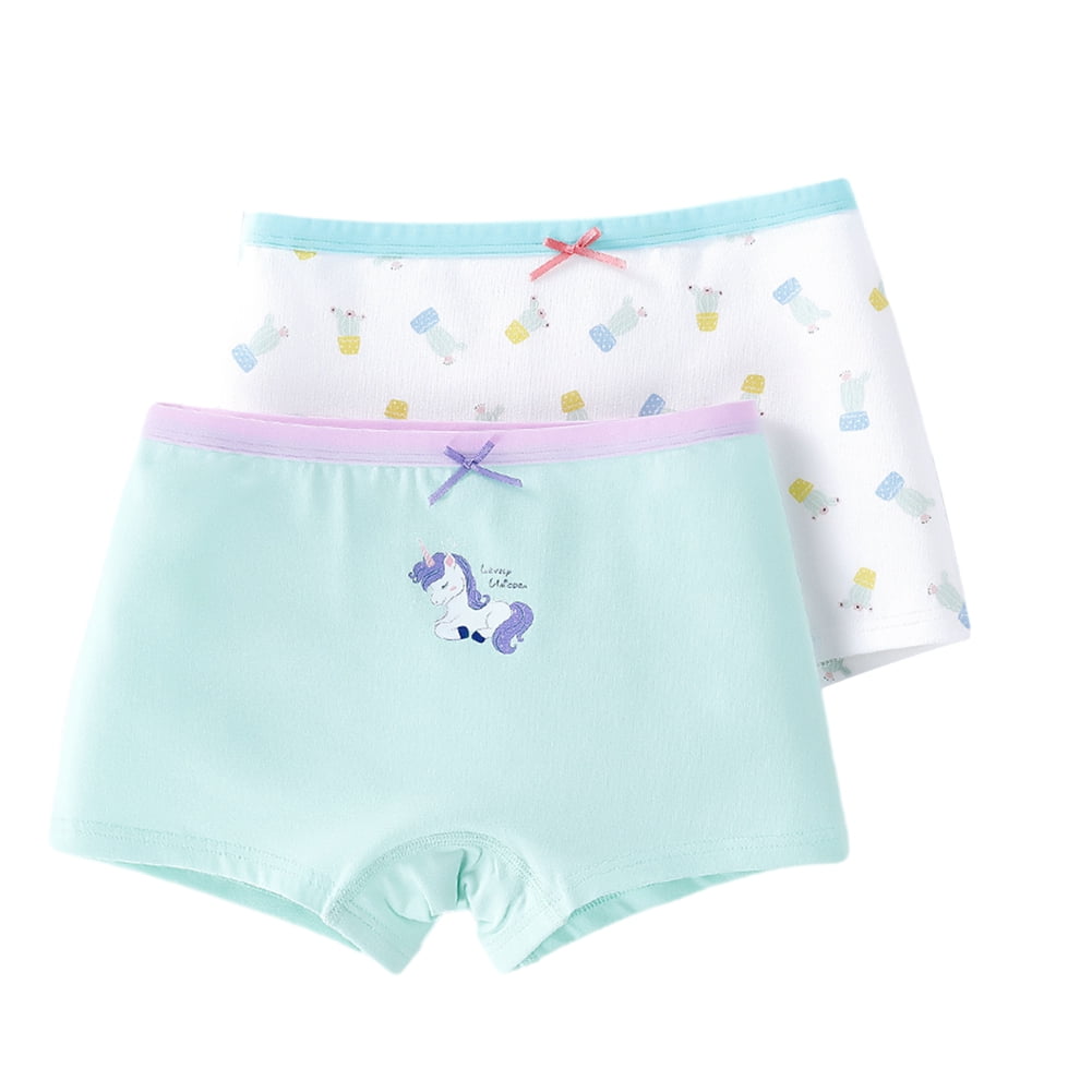 GYRATEDREAM Toddler Girls Underwear,100% Cotton Brief Breathable ...