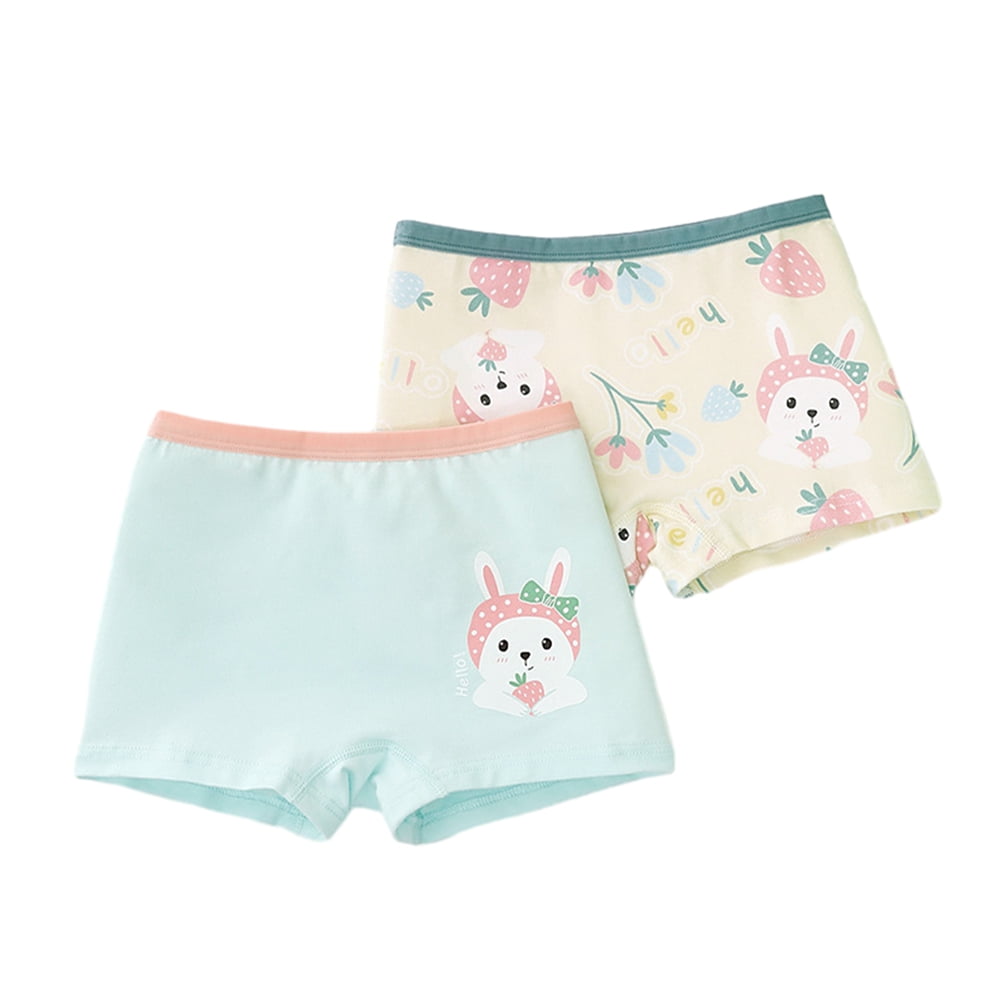 GYRATEDREAM Toddler Girls Underwear,100% Cotton Brief Breathable ...