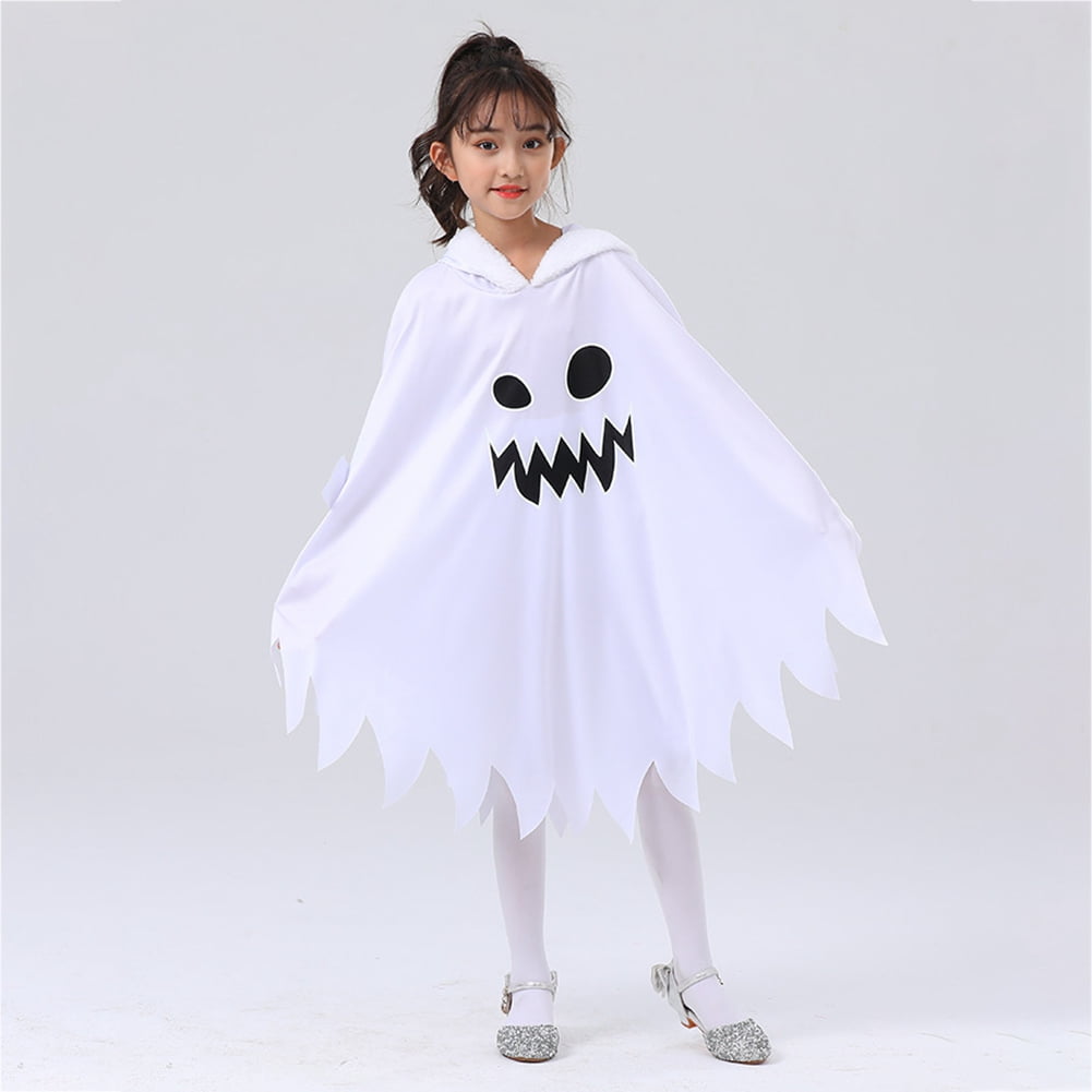 GYRATEDREAM Toddler Kids Boys Girls Halloween Costume White Ghost Face ...