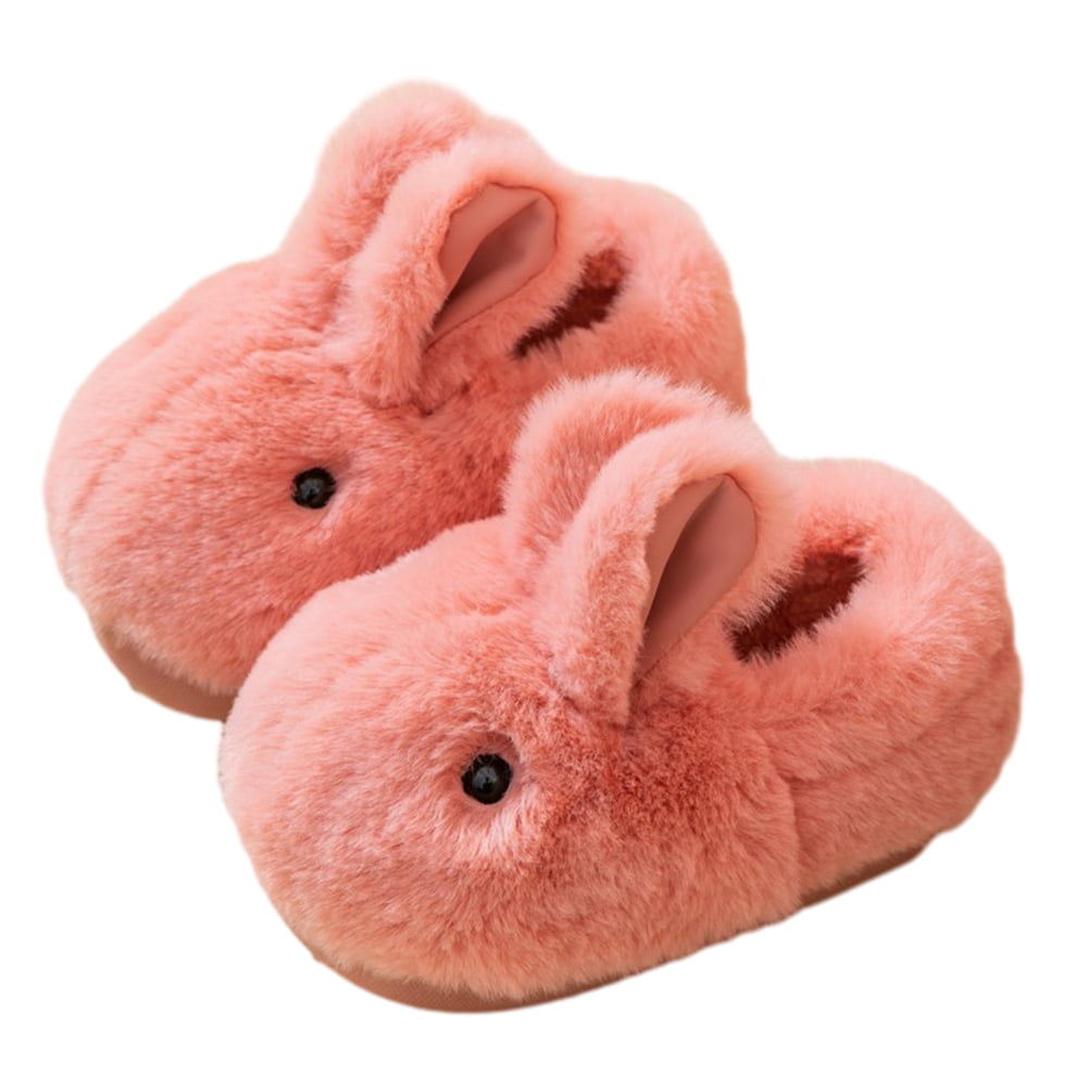 GYRATEDREAM Toddler Slippers Girl Boy House Slipper Kids Rabbit Winter ...