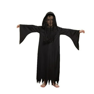 Halloween Burlap Cloak with Hood Adult Costume - Walmart.com