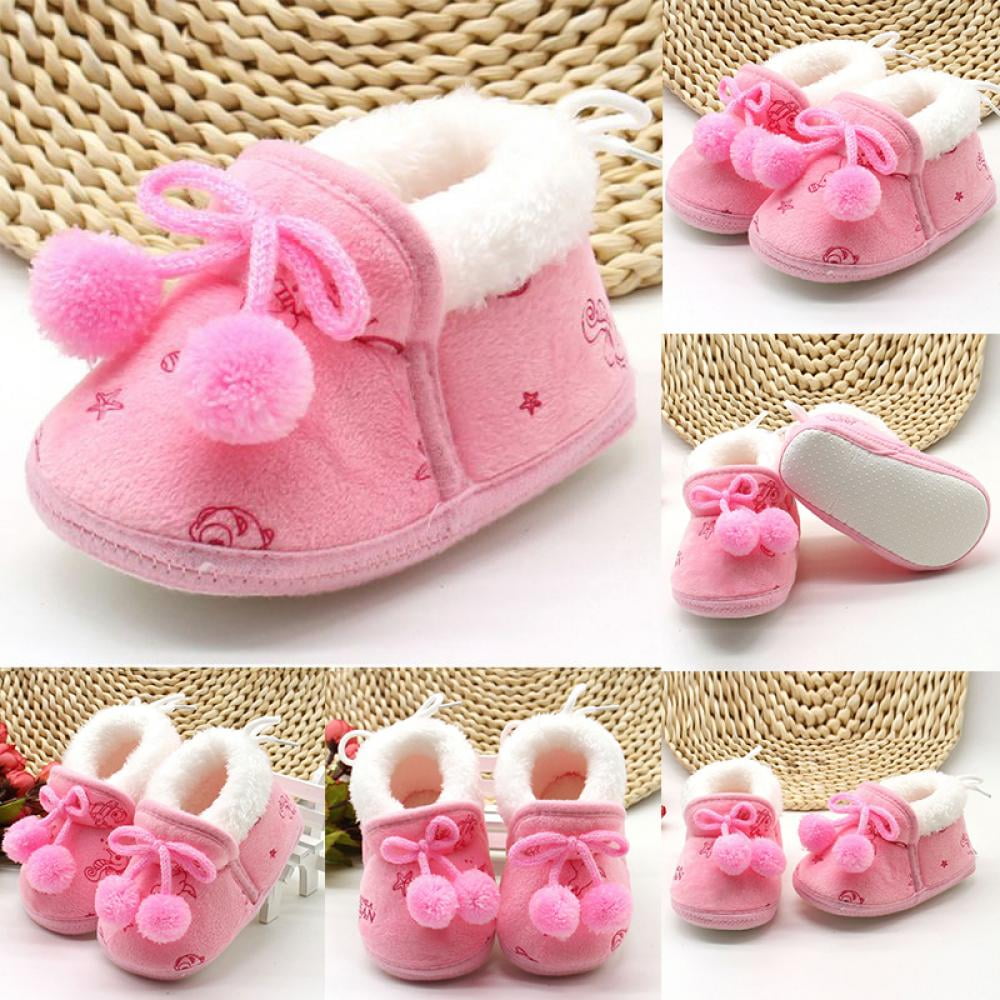 GYRATEDREAM Unisex Newborn Baby Cotton Booties Stay On Slippers Soft ...
