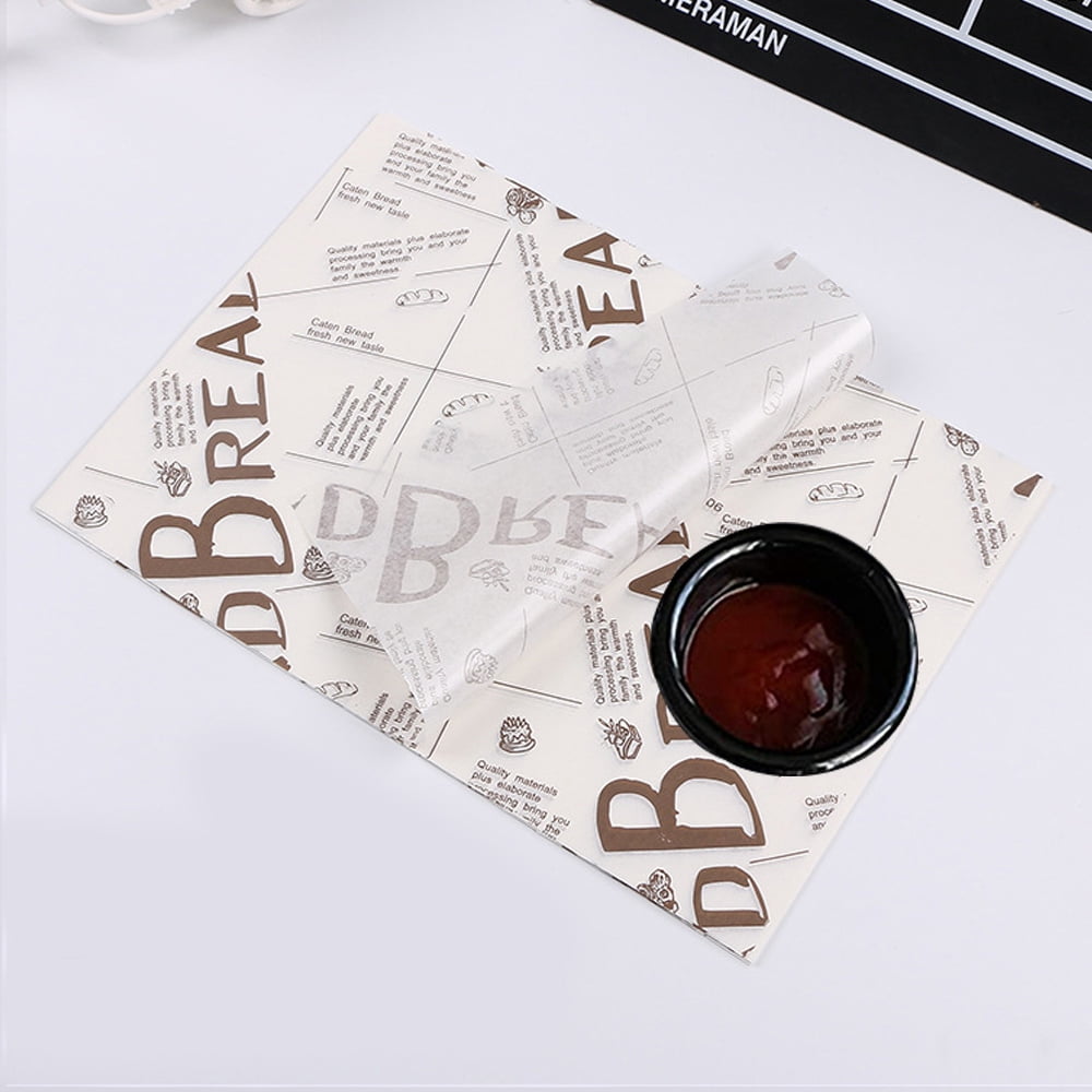 GYTY 100Pcs Deli Wax Paper Sheets for Food, Basket Liners Food Picnic ...