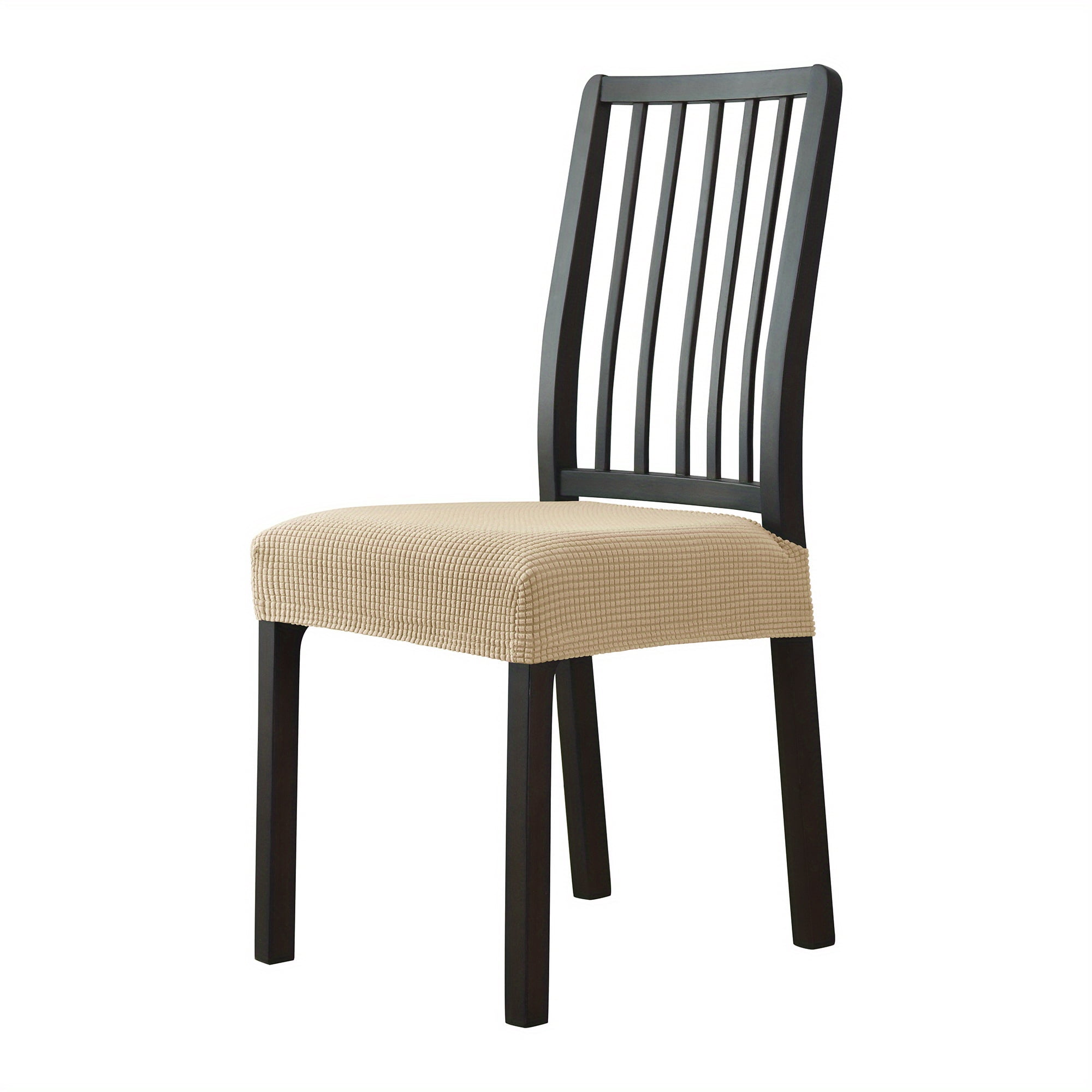 GYTY 1pc Luxurious Corn Velvet Dining Chair Seat Cover - Durable, Stain ...
