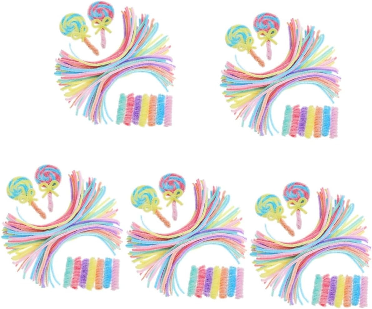 GYTY 600 Pcs Top Twisting Stick Pipe Cleaners Chenille Wire Fluffy ...