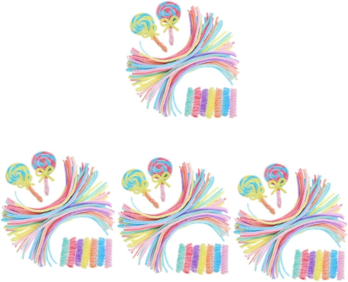 GYTY 600 Pcs Top Twisting Stick Pipe Cleaners Chenille Wire Fluffy ...