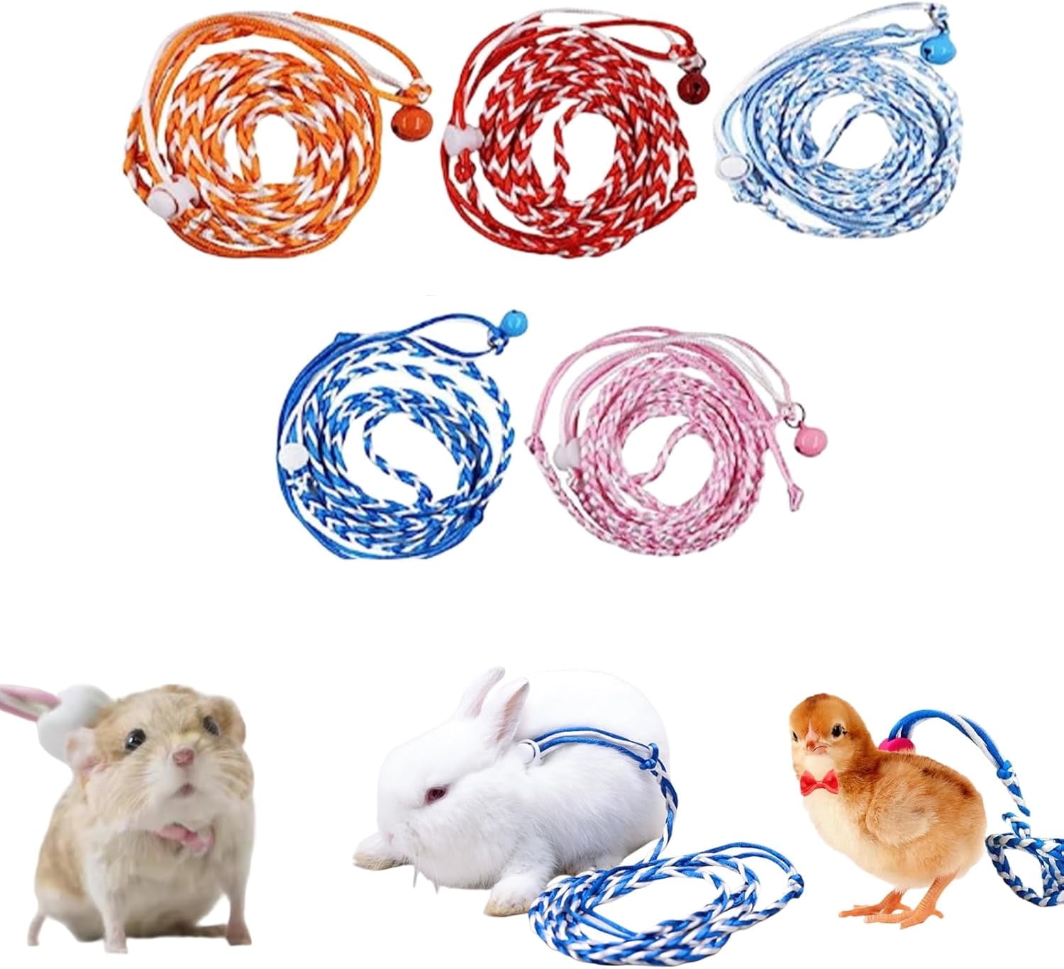 GYTY Baby Duck Leash Set Adjustable 5-Pack Harness Rope for Walking ...